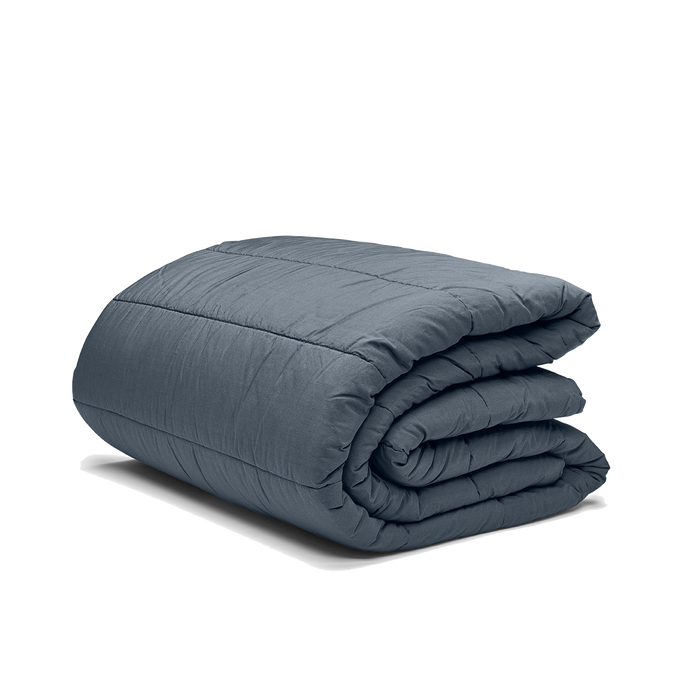 Cotton Quilt in Ink | Luxury Quilt Bedding | Bedfolk