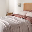The Linen & Cotton Bed Throw by Bedfolk