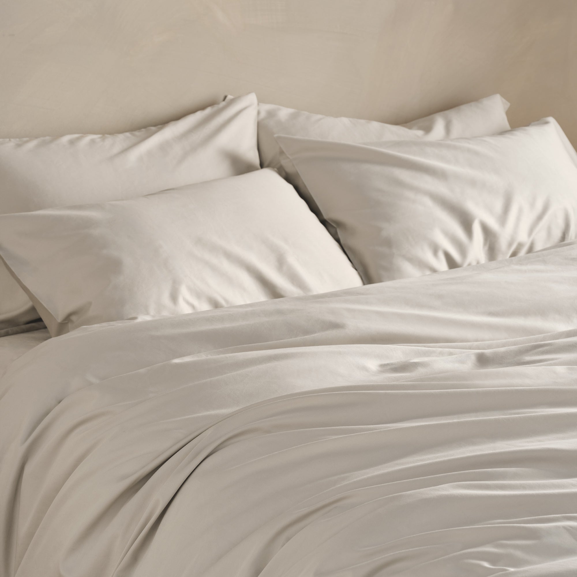 Cotton Sateen Bed Sheets in Clay | Luxe 100% Cotton | Bedfolk