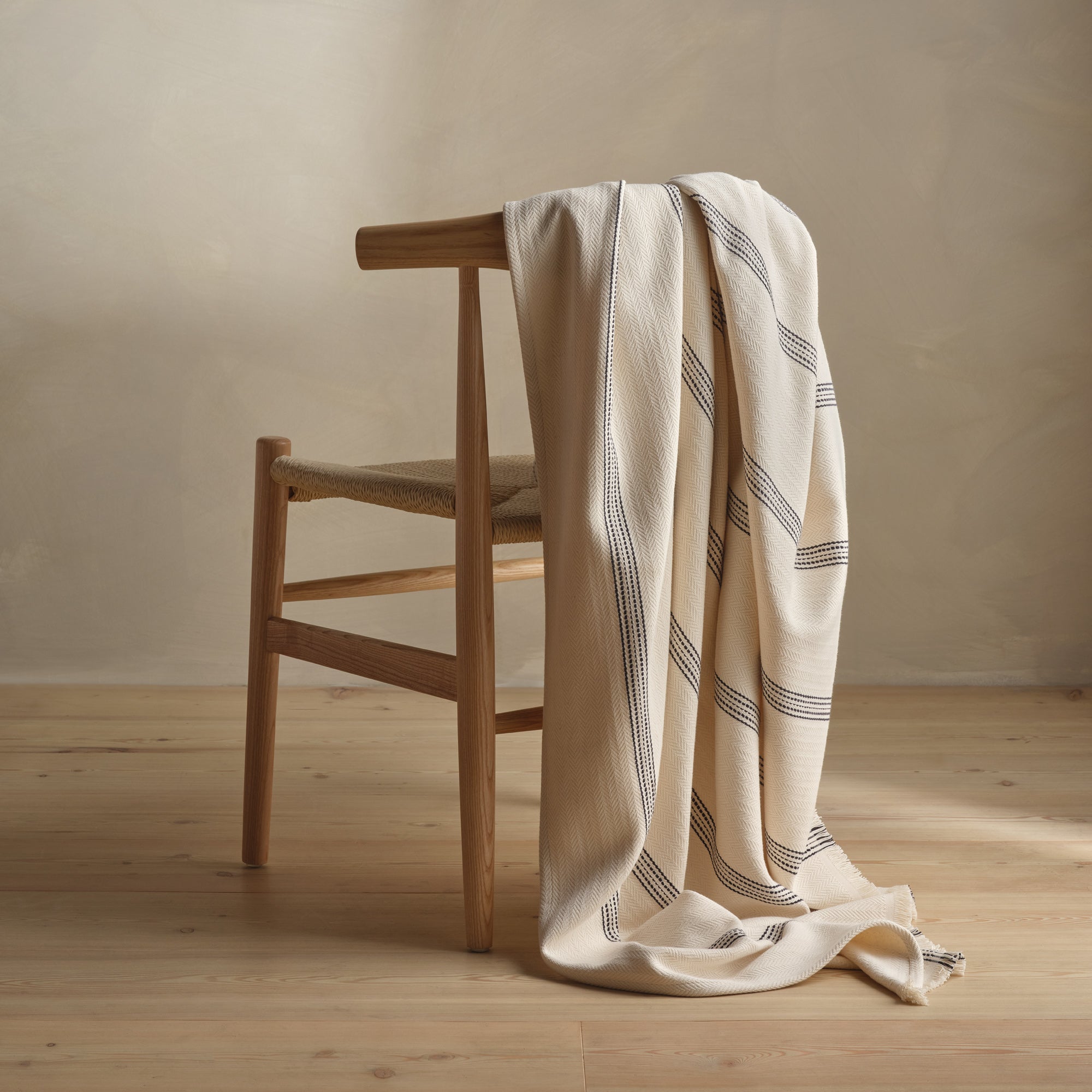 The Stripe Throw by Bedfolk
