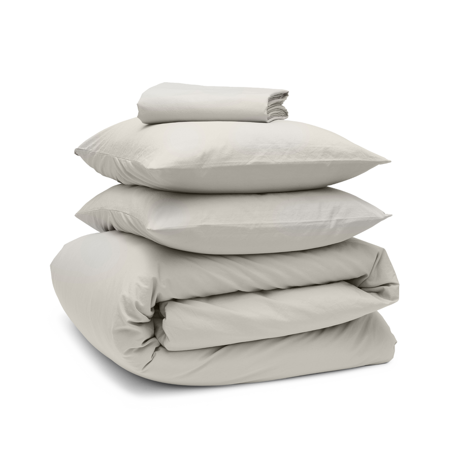 100% Cotton Bedding Bundle in Clay | 100% Cotton Bed Sheets | Bedfolk