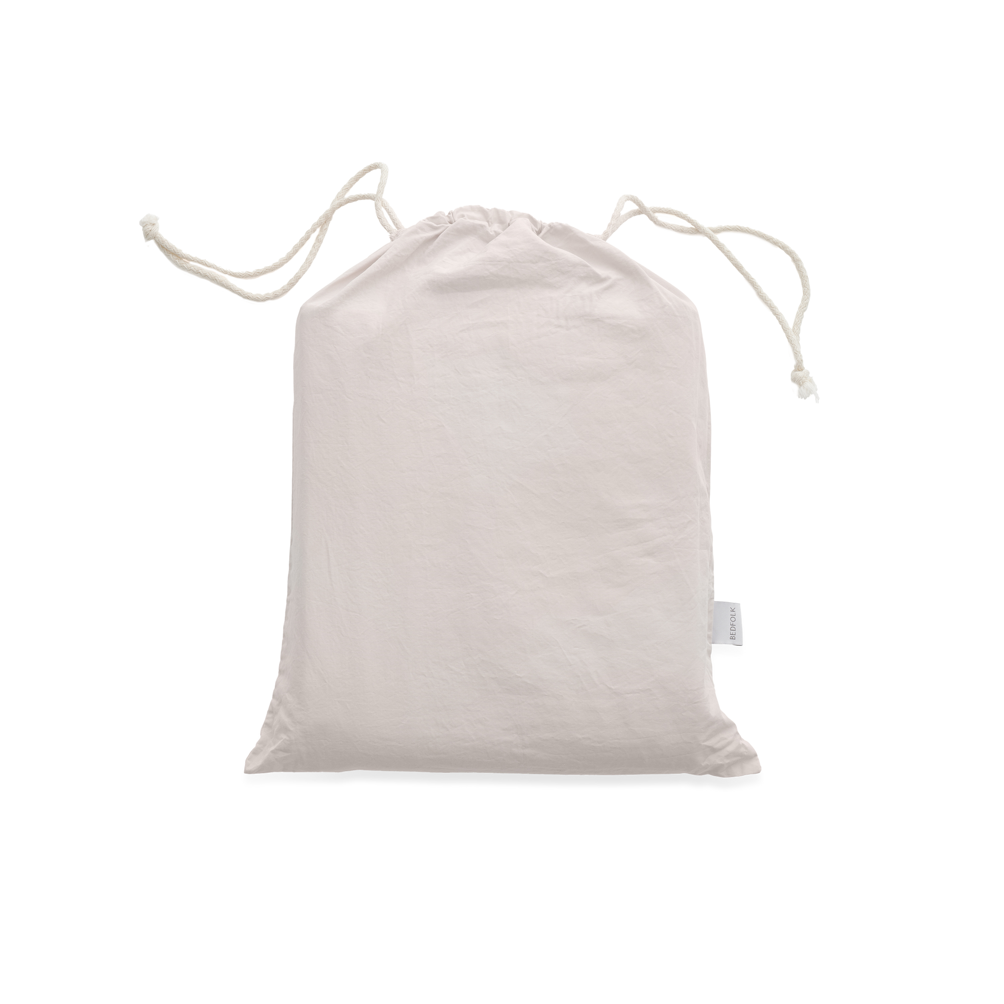 100% Washed Cotton Storage Bag in Rose | Bedfolk